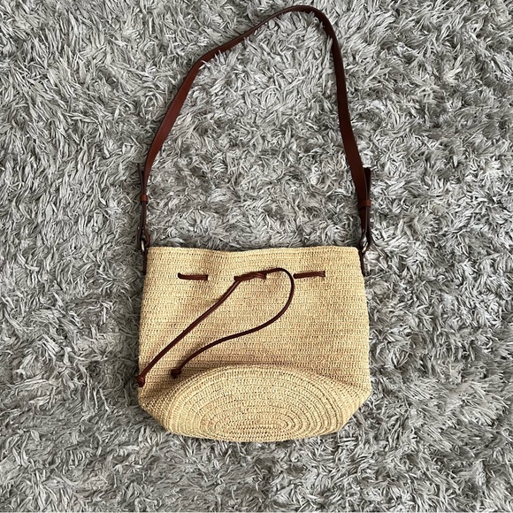 Sezane | Bags | Sezane Farrow Bag Natural Raffia | Poshmark